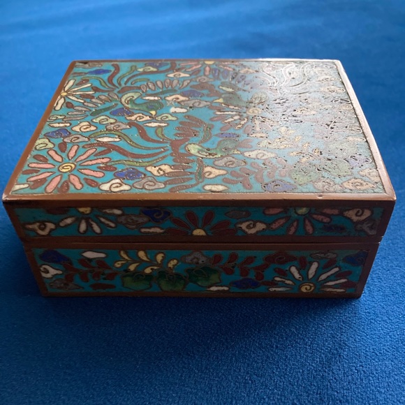 Art | Antique Enamel Handcrafted Chinese Cloisonne Box | Poshmark